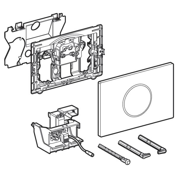 115.907.KH.6 - Geberit Sigma10 Touchless Flush Plate For Sigma 12cm ...