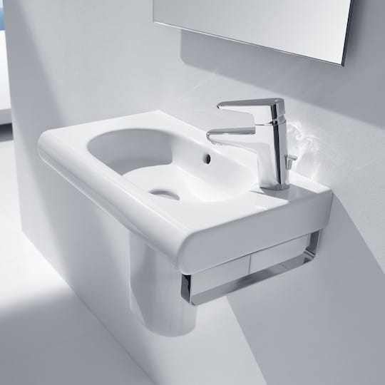 Roca Meridian N Compact Wall Hung Basin : Bathroom Planet