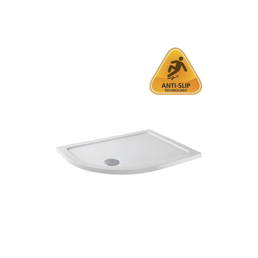 ASTOS - MX Group Elements Offset Quadrant Shower Tray : Bathroom Planet