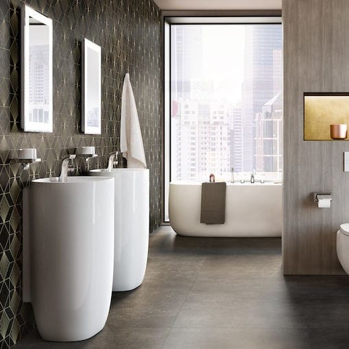 Roca Beyond Floorstanding Basin : Bathroom Planet