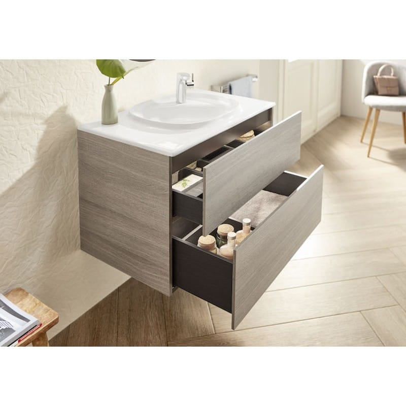 Roca Beyond Wall Hung Vanity Unit With Vanity Basin : Bathroom Planet
