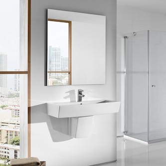 Roca Hall Wall Hung / Countertop Basin : Bathroom Planet