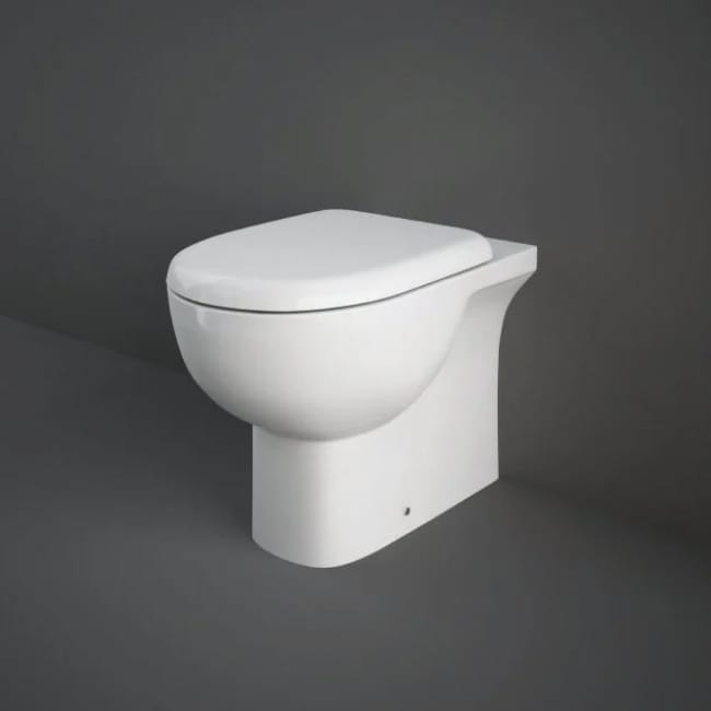 RAK Tonique Back to Wall Toilet - TONBTWPAN RAKSEAT015 : Bathroom Planet