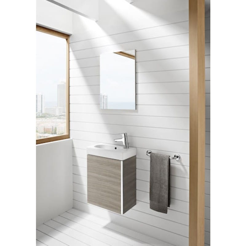 855865156 - Roca Mini Compact Wall Hung Vanity Unit Set : Bathroom Planet