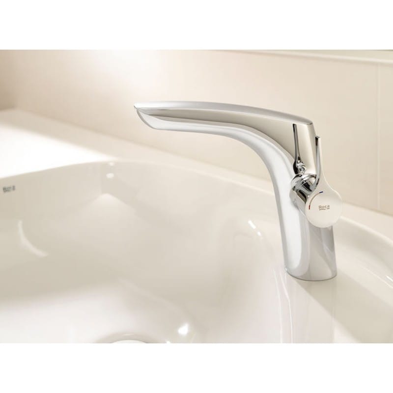 Roca Insignia Medium Height Monobloc Basin Mixer Tap : Bathroom Planet