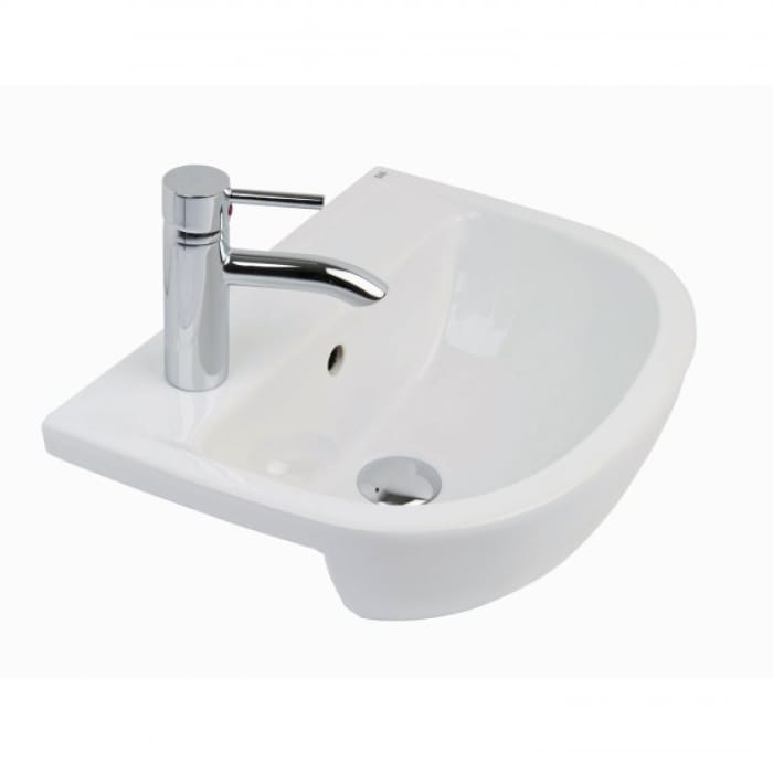 COM40SR1LH - RAK Compact Semi Recessed Basin : Bathroom Planet