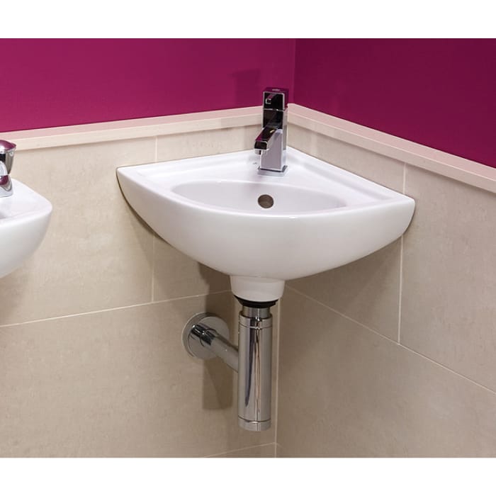 COMCNRB1 - RAK Compact Corner Basin : Bathroom Planet