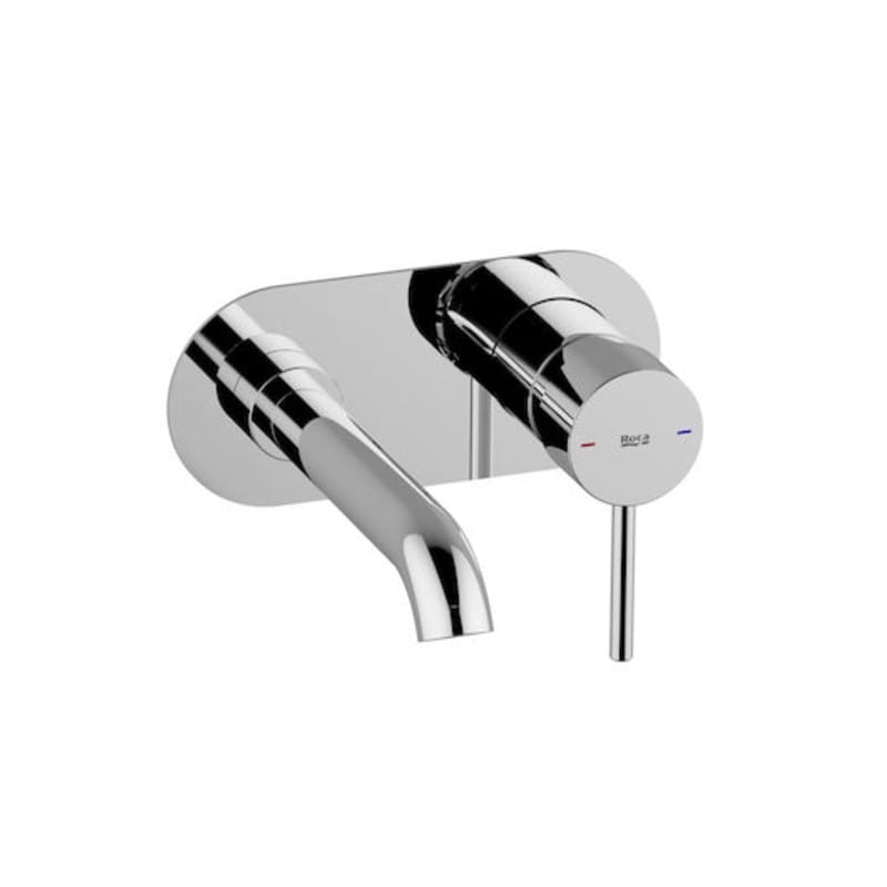 Roca Lanta Wall Mounted Basin Mixer Tap : Bathroom Planet