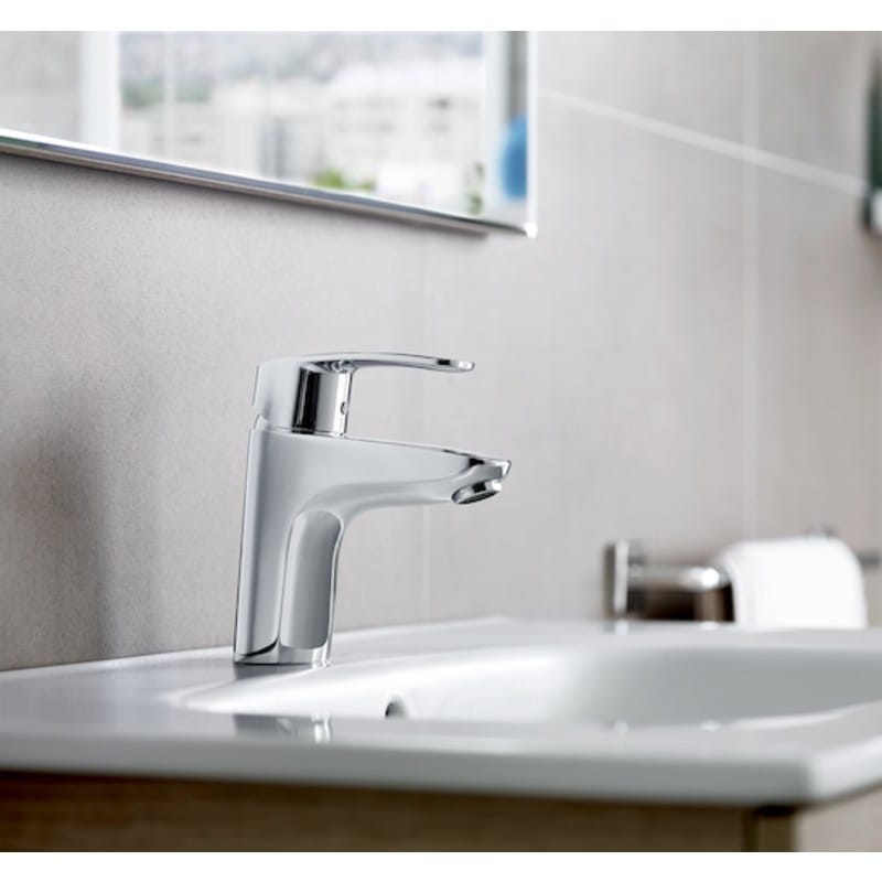 Roca Monodin-N Monobloc Basin Mixer Tap : Bathroom Planet