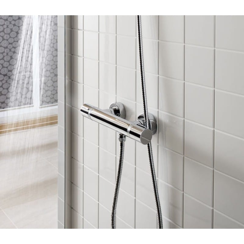 Roca T-1000 Round Thermostatic Wall Mounted Shower Valve : Bathroom Planet