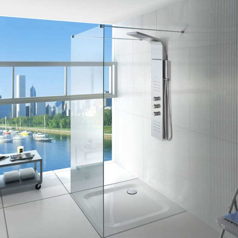 Roca Evolution Thermostatic Shower Column : Bathroom Planet