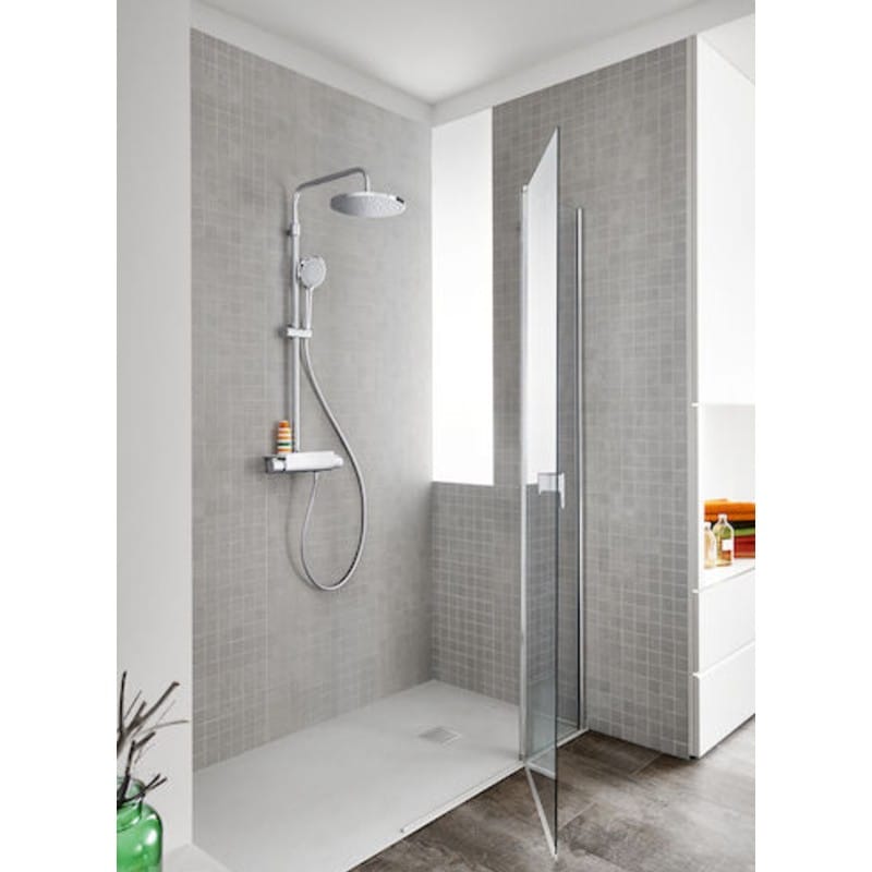 Roca Deck-T Thermostatic Shower Column : Bathroom Planet