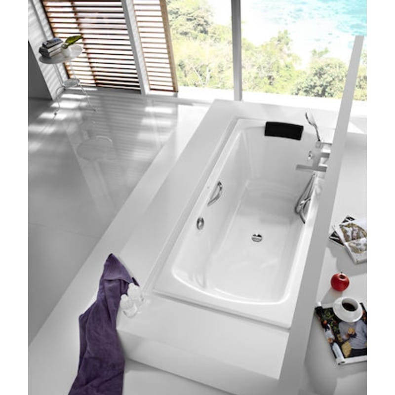 Roca Lun Plus Steel Double Ended Bath : Bathroom Planet