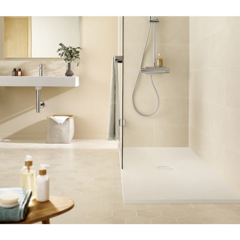 Roca Cratos Senceramic Rectangular Shower Tray : Bathroom Planet