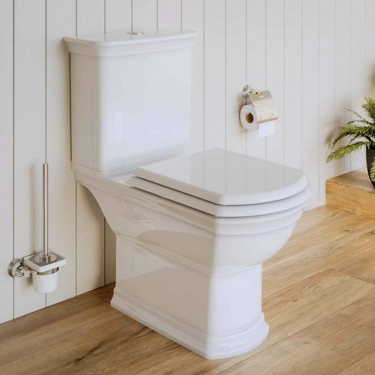 VitrA Valarte Close Coupled Toilet Bathroom Planet