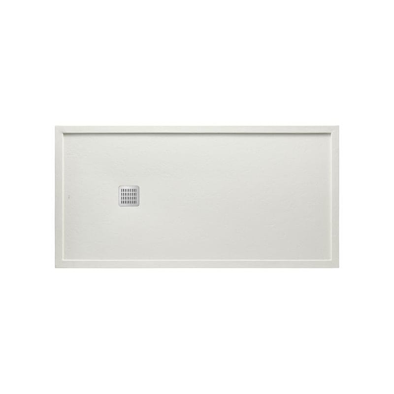 P10257838441090 - Roca Terran Stonex Rectangular Shower Tray : Bathroom ...