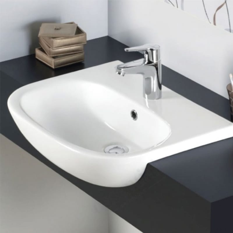 EC1005 - Essential Lily Semi Countertop Basin : Bathroom Planet