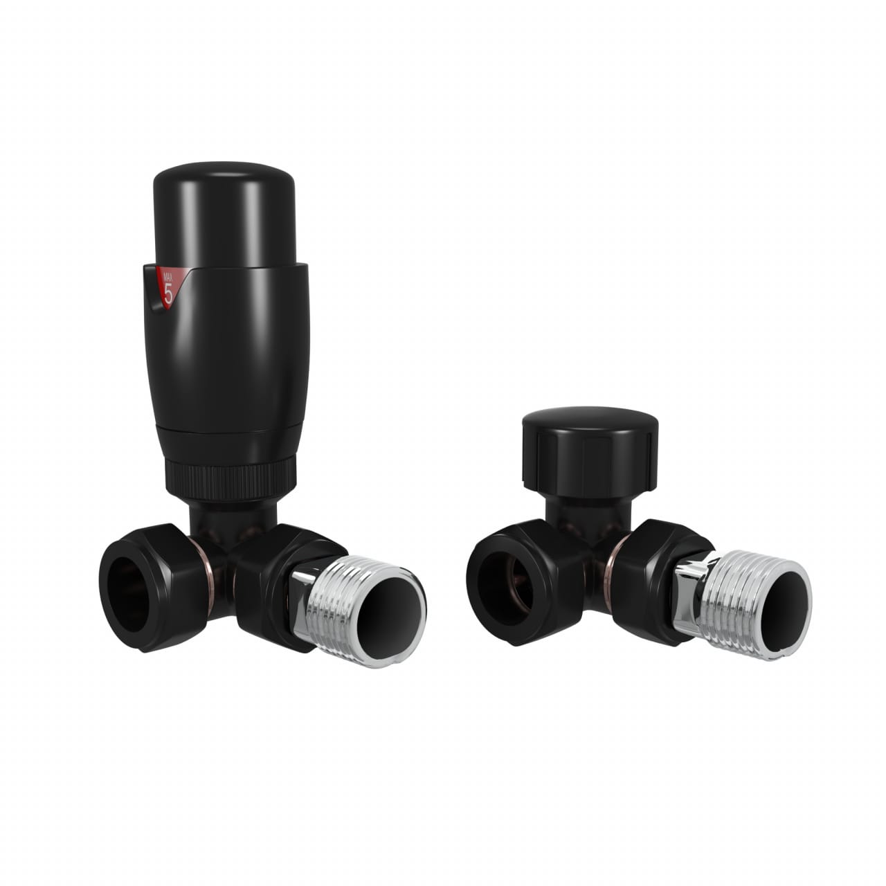 TRV03BLKC - Essential Corner Radiator Valve : Bathroom Planet TRV03BLKC - Essential Corner Radiator Valve : Bathroom Planet