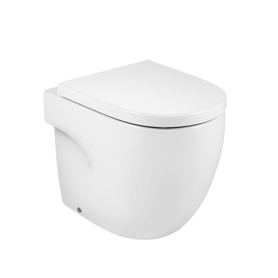347247000 - Roca Beyond Rimless Close Coupled Toilet : Bathroom Planet