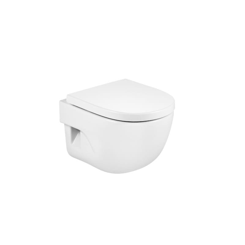 346248000 - Roca Meridian-N Wall Hung Toilet : Bathroom Planet