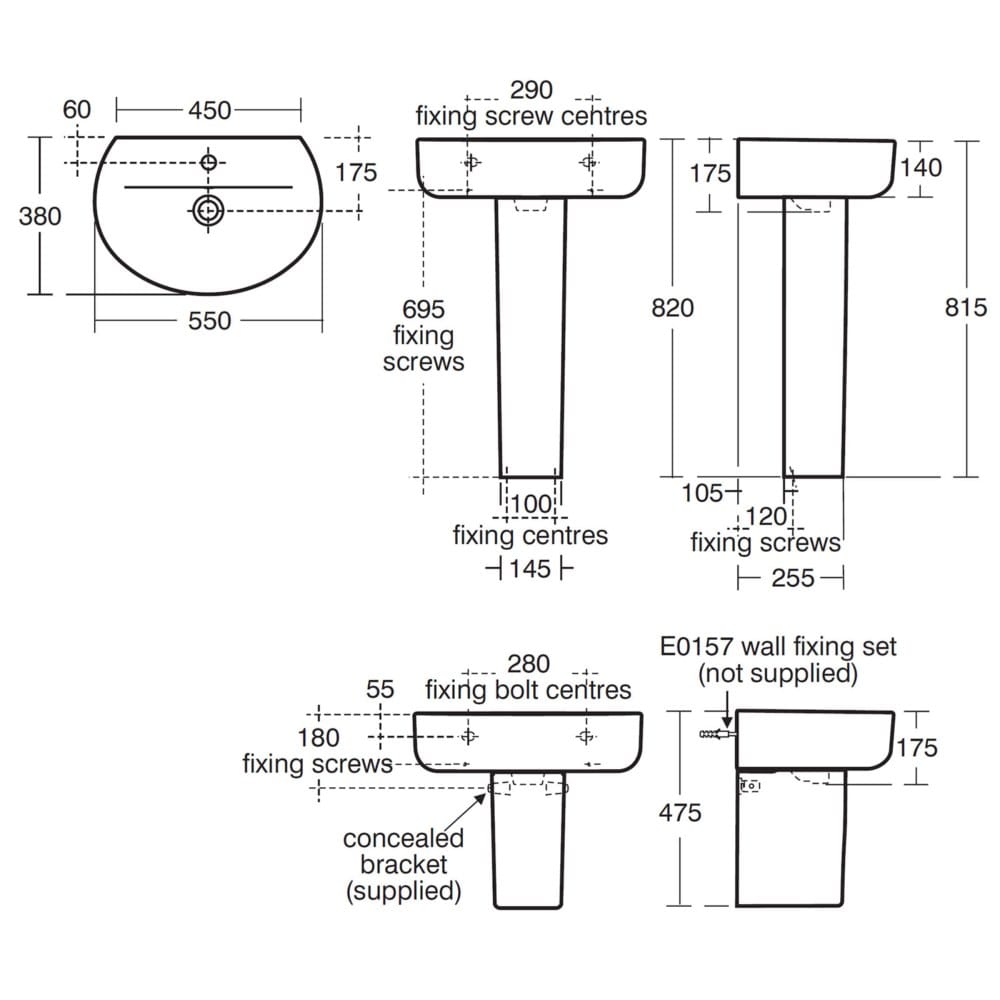 Ideal Standard Concept Space Sphere Basin : Bathroom Planet