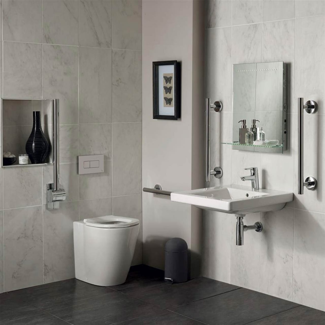 S6403AA - Ideal Standard Concept Freedom Ensuite Bathroom Pack with ...