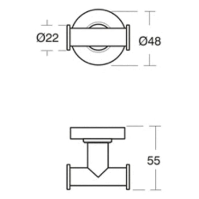A9116AA - Ideal Standard IOM Robe Hook : Bathroom Planet