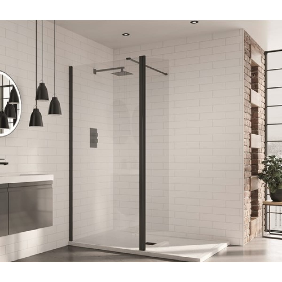 AQ8651 AQ8660BLK AQ8661BLK AQ8281BLK - Aquadart Wetroom 8 Clear/Matrix ...
