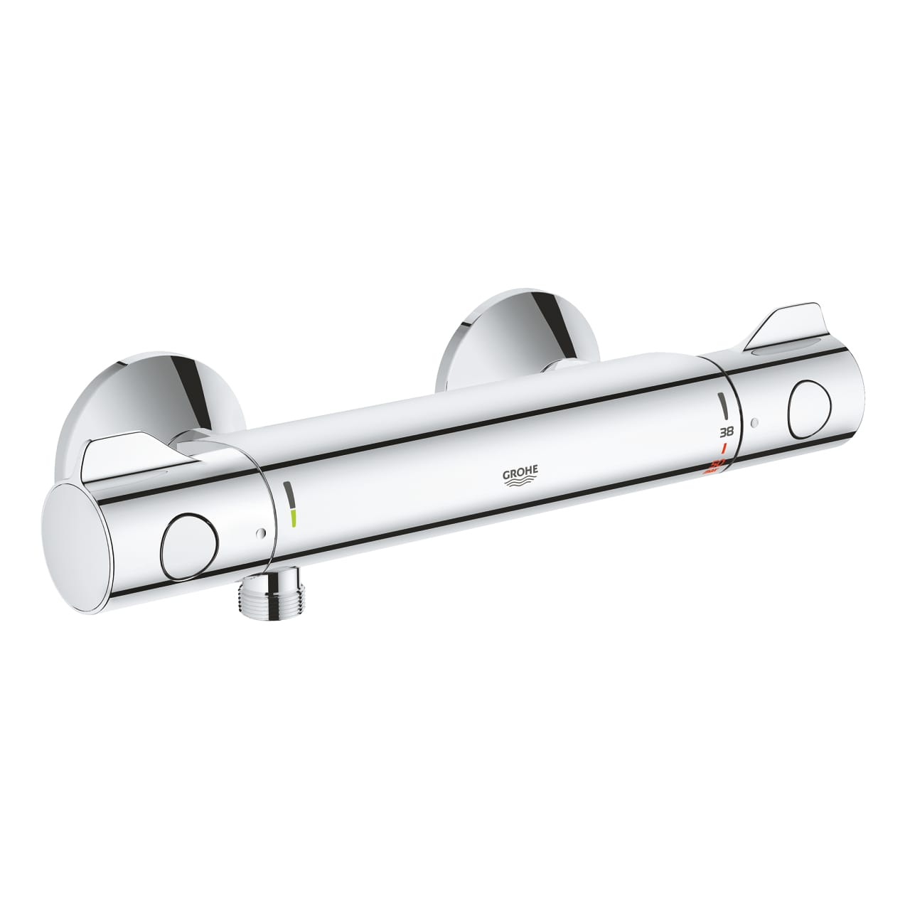 Grohe Grohtherm 800 Exposed Thermostatic Shower Mixer Valve : Bathroom ...