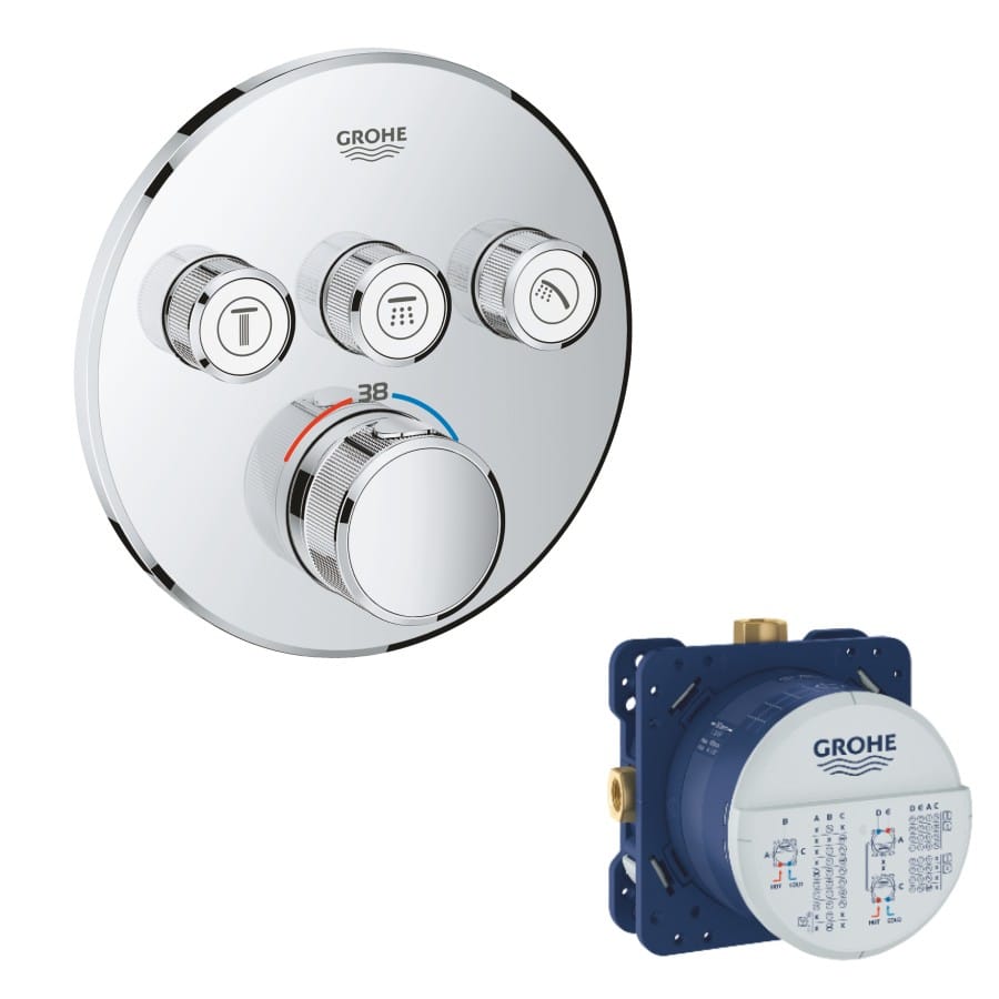 29121000 35600000 - Grohe Grohtherm SmartControl Thermostatic Shower ...