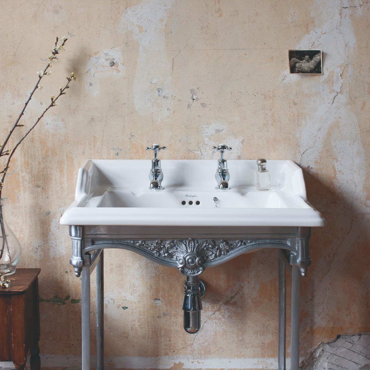 Burlington Classic 650mm Rectangular Basin : Bathroom Planet