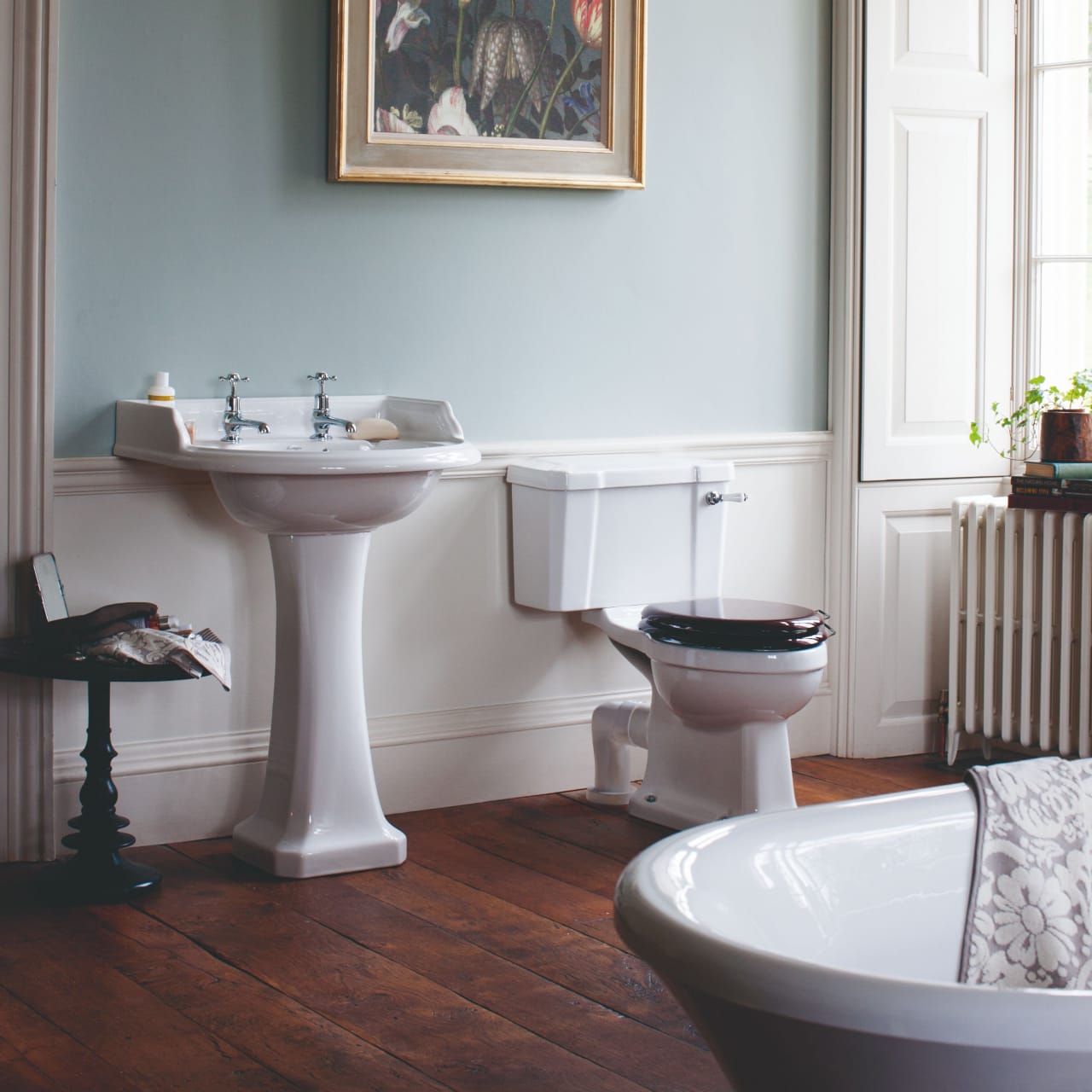 Burlington Classic 650mm Rectangular Basin with Invisible Overflow ...