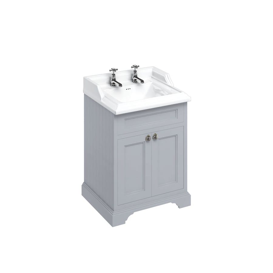 FF8G B15 2TH - Burlington Freestanding 650mm Vanity Unit with Basin ...