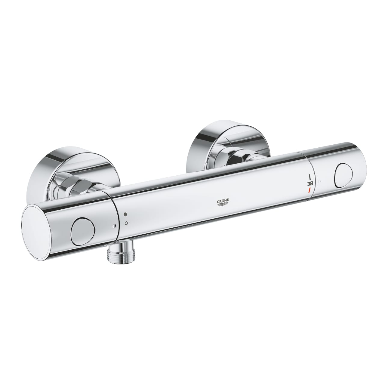 Grohe Grohtherm 800 Cosmopolitan Exposed Thermostatic Shower Mixer ...