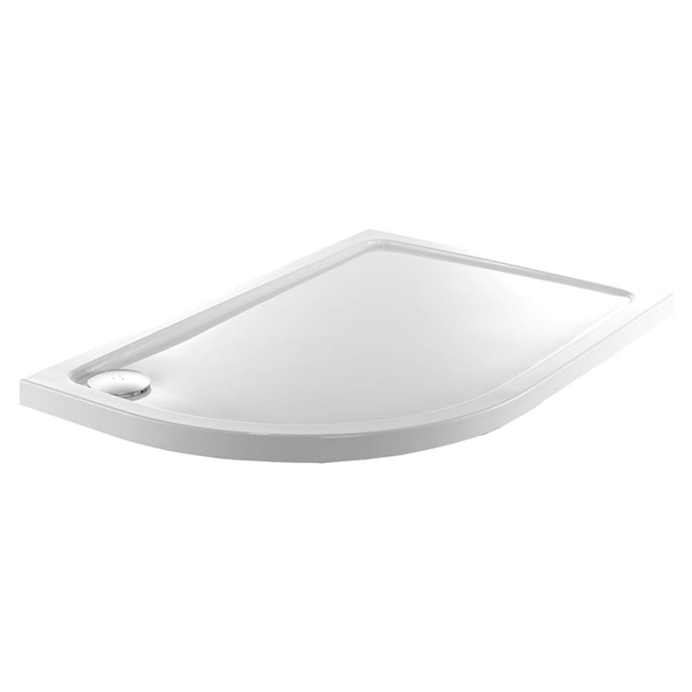 F1290LQ100 - Just Trays Fusion Offset Quadrant Shower Tray : Bathroom ...