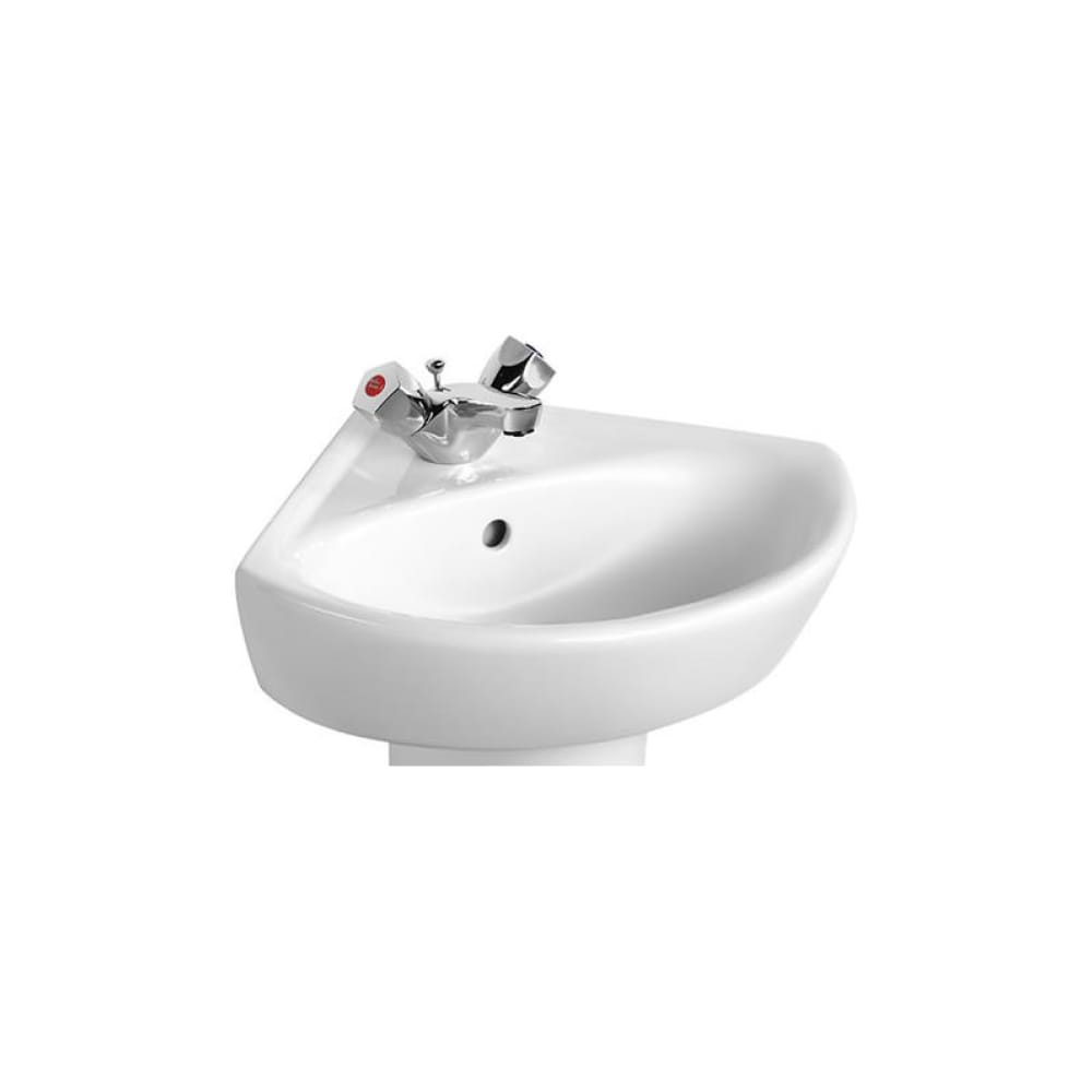 E894101 - Armitage Shanks Sandringham 21 Corner Pedestal Basin ...