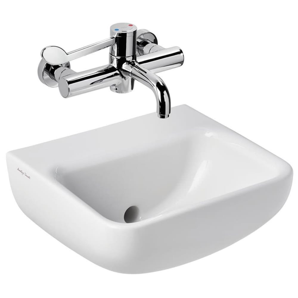 S0679HY - Armitage Shanks Contour 21+ Back Outlet Basin : Bathroom Planet