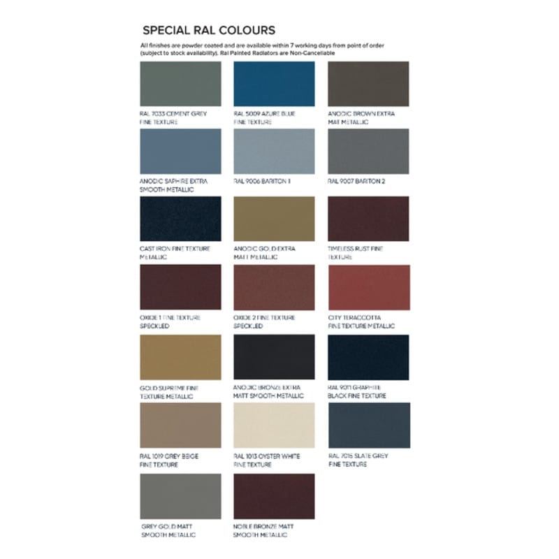 Reina Roda Horizontal Steel Radiator : Bathroom Planet