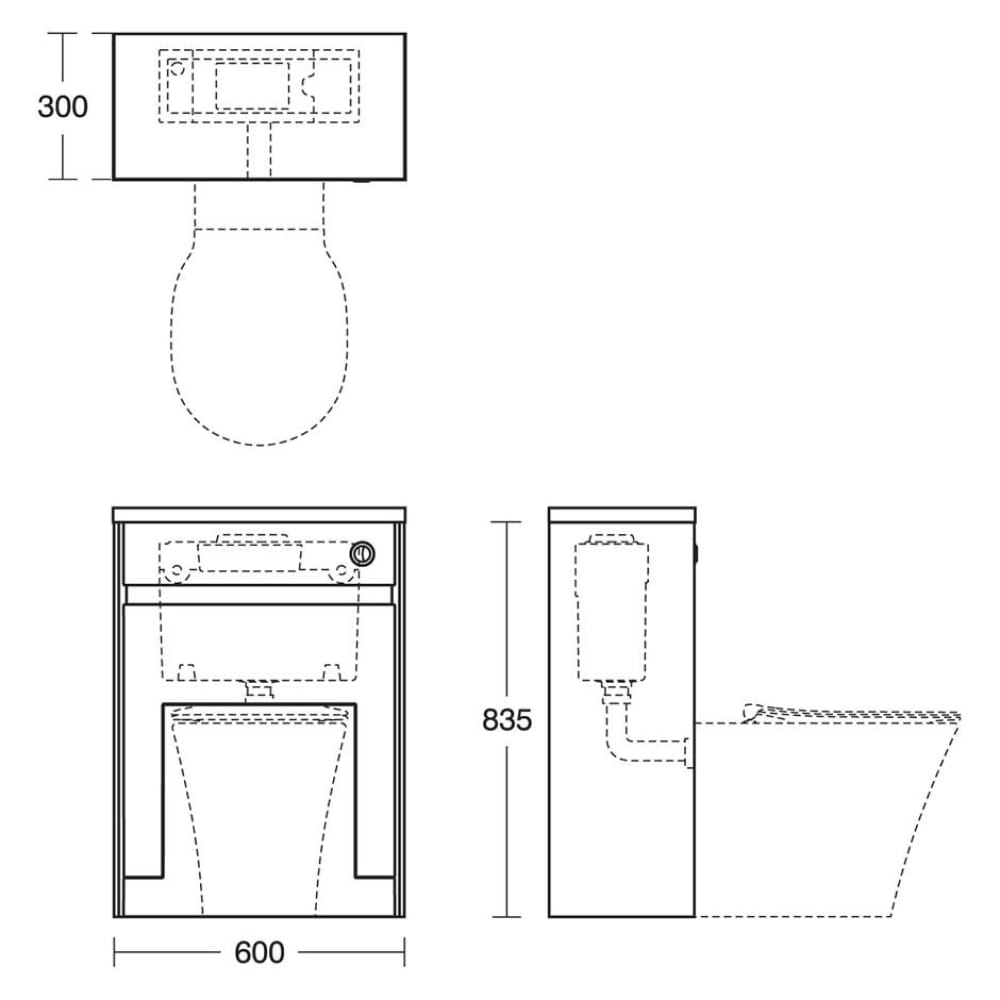 Ideal Standard Connect Air Toilet Unit : Bathroom Planet