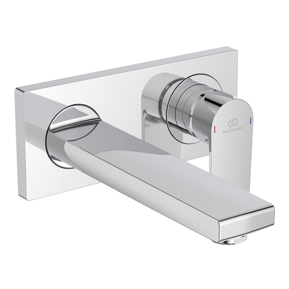 Ideal Standard Edge Wall Mounted Basin Mixer : Bathroom Planet