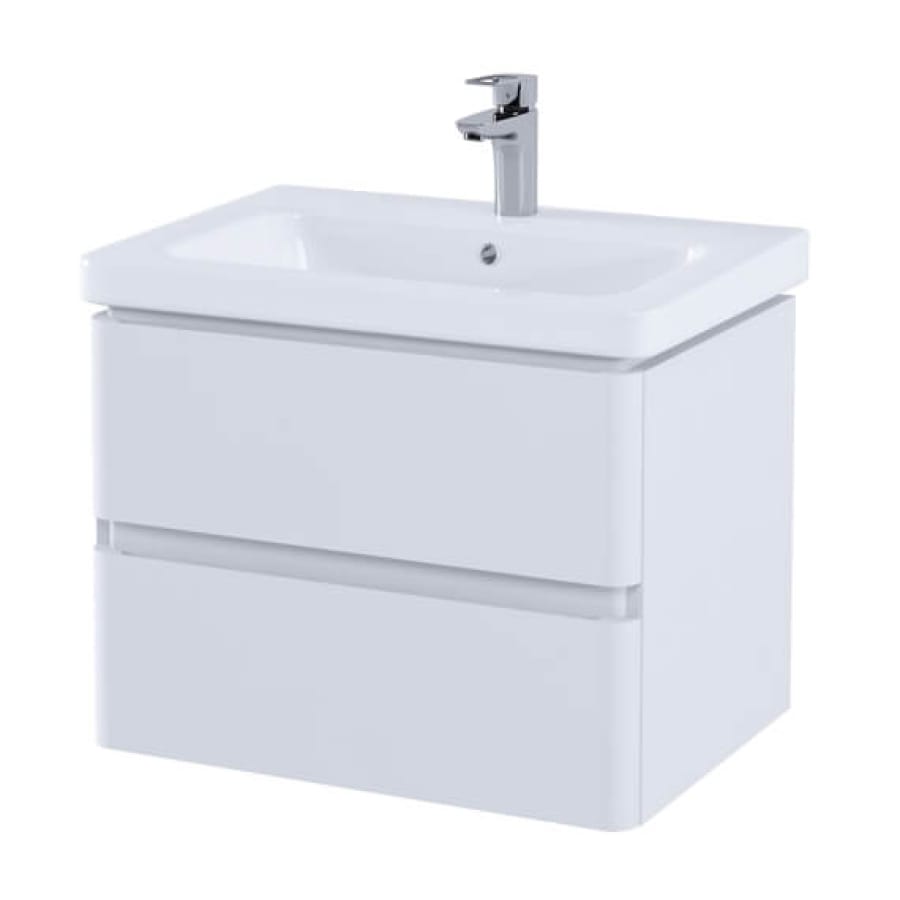 RAK Resort Double Drawer Wall Hung Vanity Unit : Bathroom Planet
