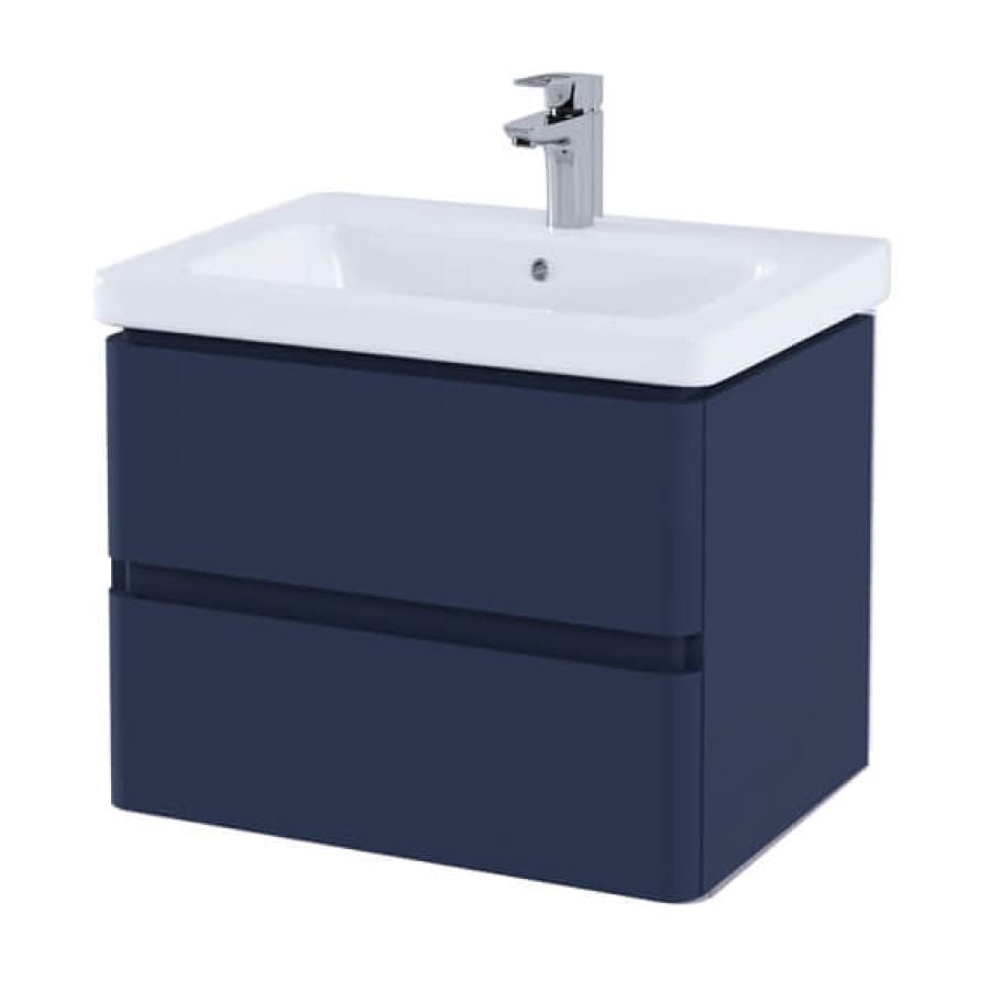 RAKRSTWBU65604 RST65BAS1 - RAK Resort Double Drawer Wall Hung Vanity ...