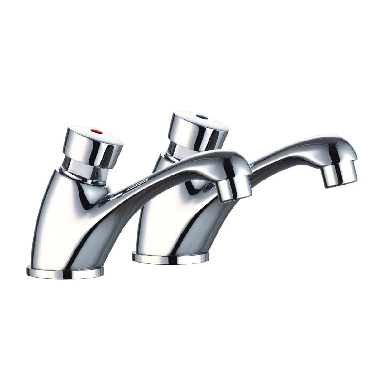 RAKCOM907C - RAK Commercial Non Concussive Basin Taps Pair : Bathroom ...