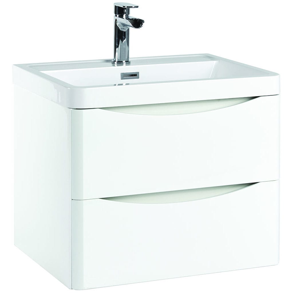 CONTOUR-600WALLCAB-GWTE CONTOUR600BASIN - Casa Bano Contour Vanity Unit ...