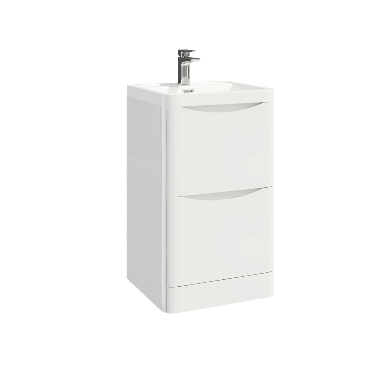 CONTOUR500FLOORCAB-GWTE COUNTOUR-500BASIN - Casa Bano Contour Floor ...