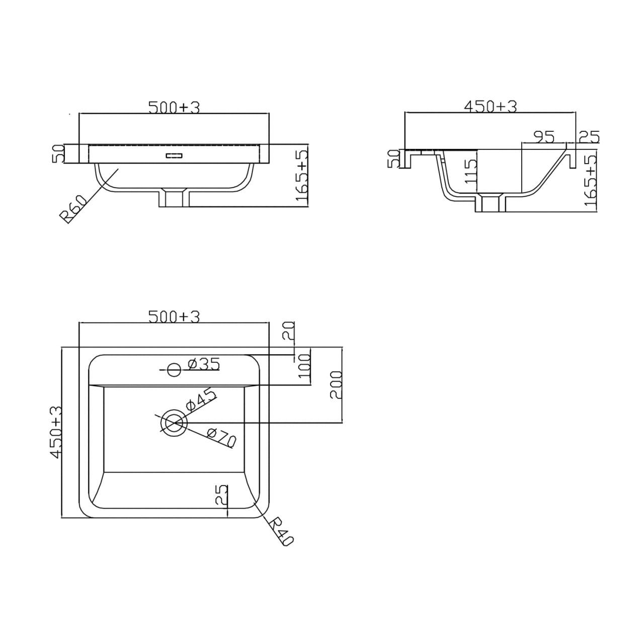 CONTOUR500FLOORCAB-GWTE COUNTOUR-500BASIN - Casa Bano Contour Floor ...