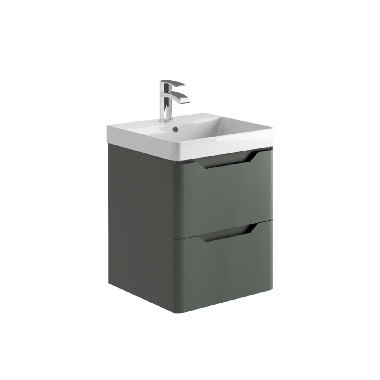 CURVEFURN009 EVE001 - Casa Bano Curve Vanity Unit with Basin : Bathroom ...