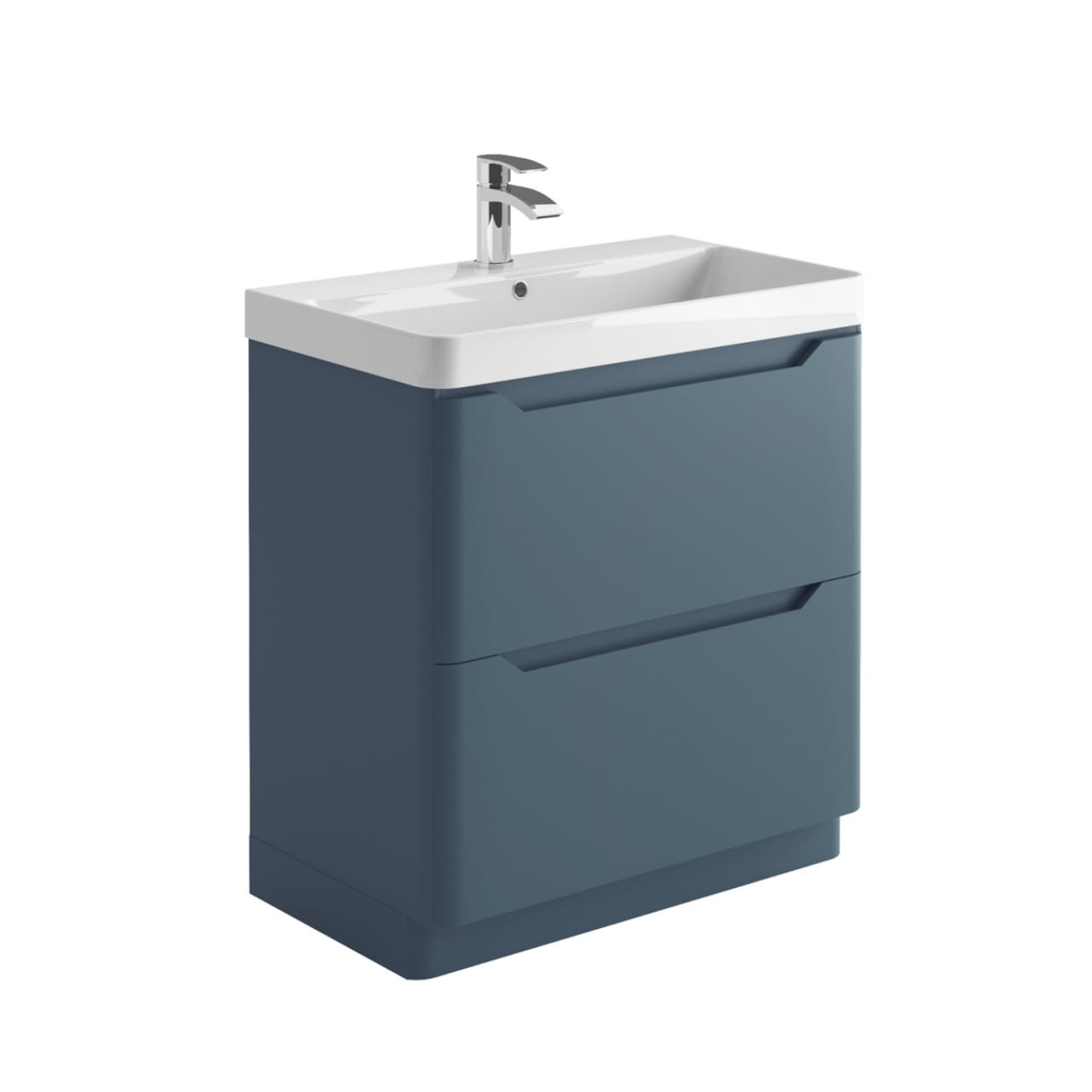 CURVEFURN026 EVE012 - Casa Bano Curve Floor Vanity Unit with Basin ...