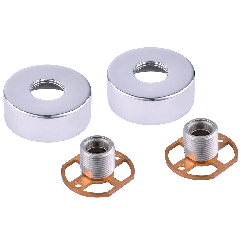 FF002 - Casa Bano Premium Fast Fix Brackets with Shrouds : Bathroom Planet