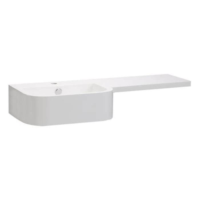 MA1BL - Tavistock Match Isocast Basin with Worktop Area : Bathroom Planet
